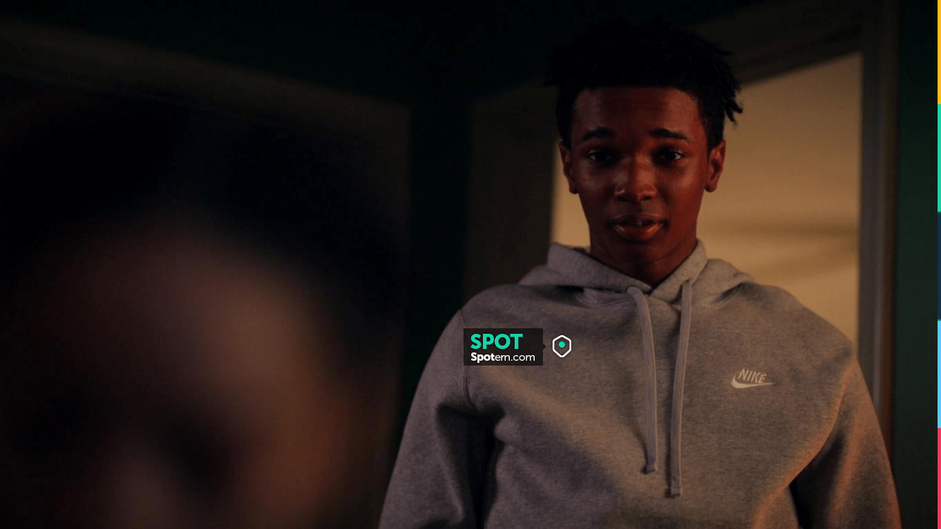 Nike Grey Hoodie worn by Jace Carson (Isaiah R. Hill) as seen in ...