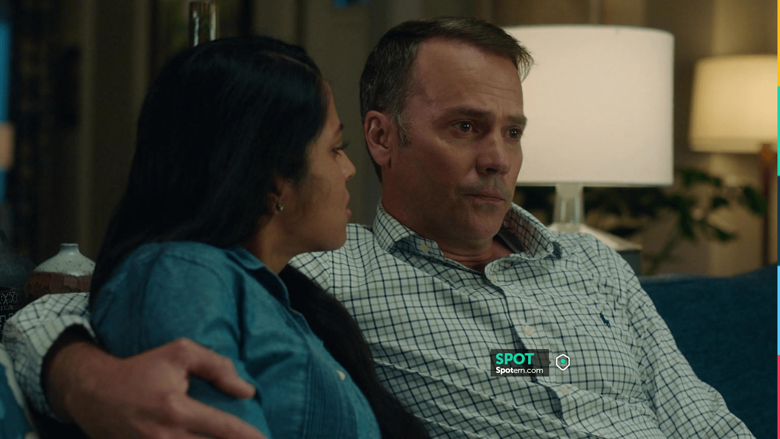 Ralph Lauren Plaid Shirt worn by Greg (Barry Watson) as seen in Naomi ...