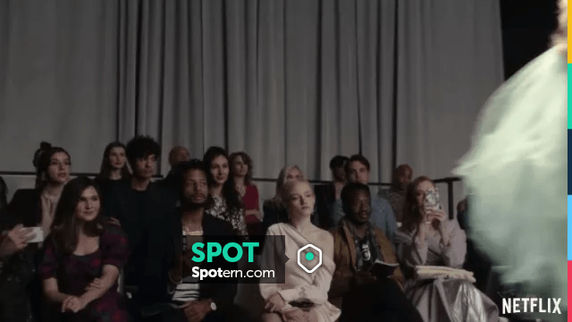 One shoulder pink satin dress worn by Anna Delvey (Julia Garner) as ...