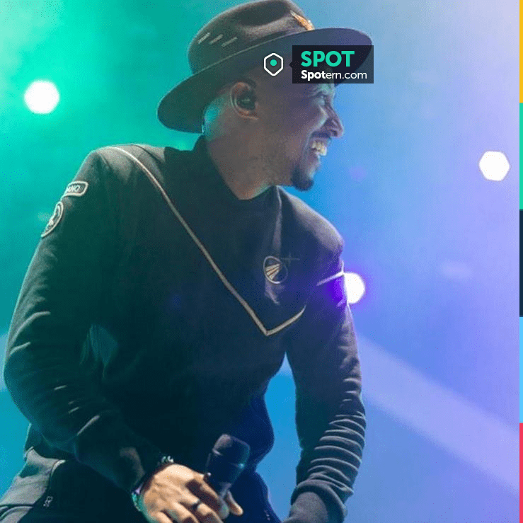 The black hat worn by Soprano during a live on @sopranopsy4's Instagram ...