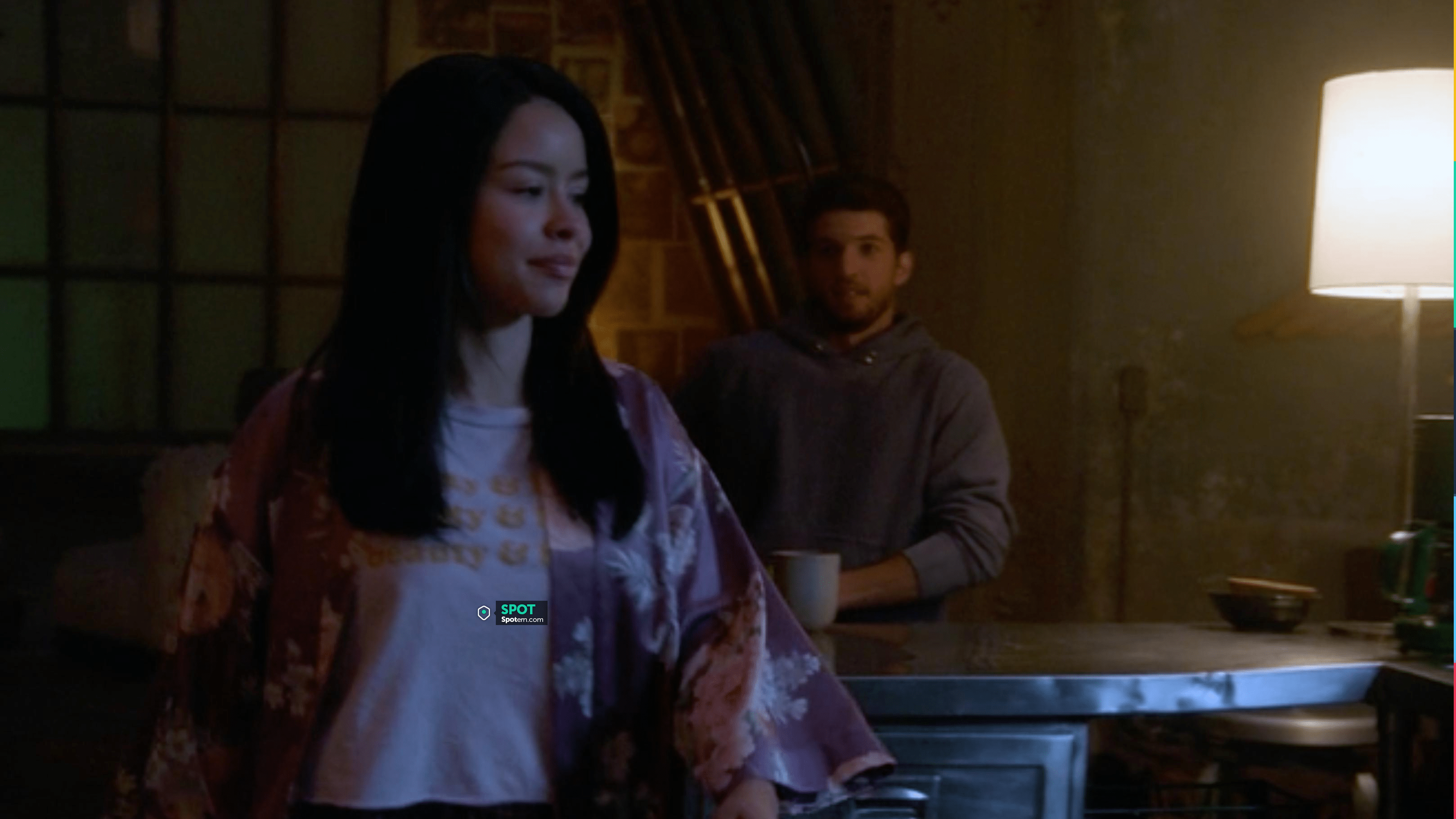 Aerie Beauty and Brains T-shirt worn by Mariana Adams Foster (Cierra ...