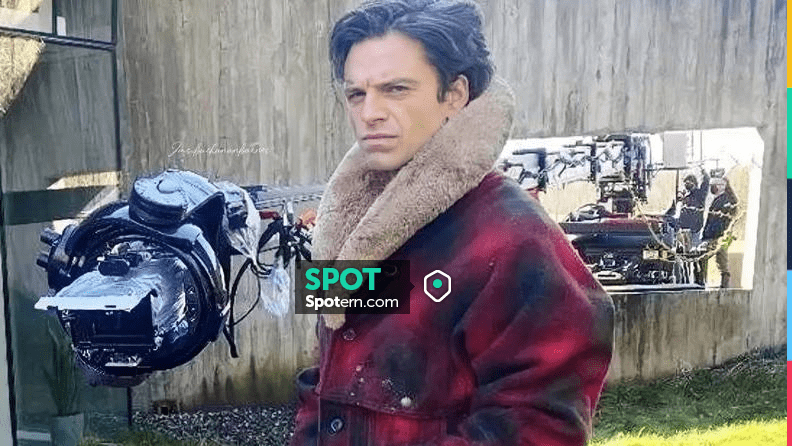 Wool Shearling Lined Coat worn by Steve (Sebastian Stan) on Fresh movie ...