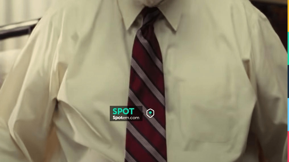 Striped Tie worn by Max Belfort (Rob Reiner) in The Wolf of Wall Street ...