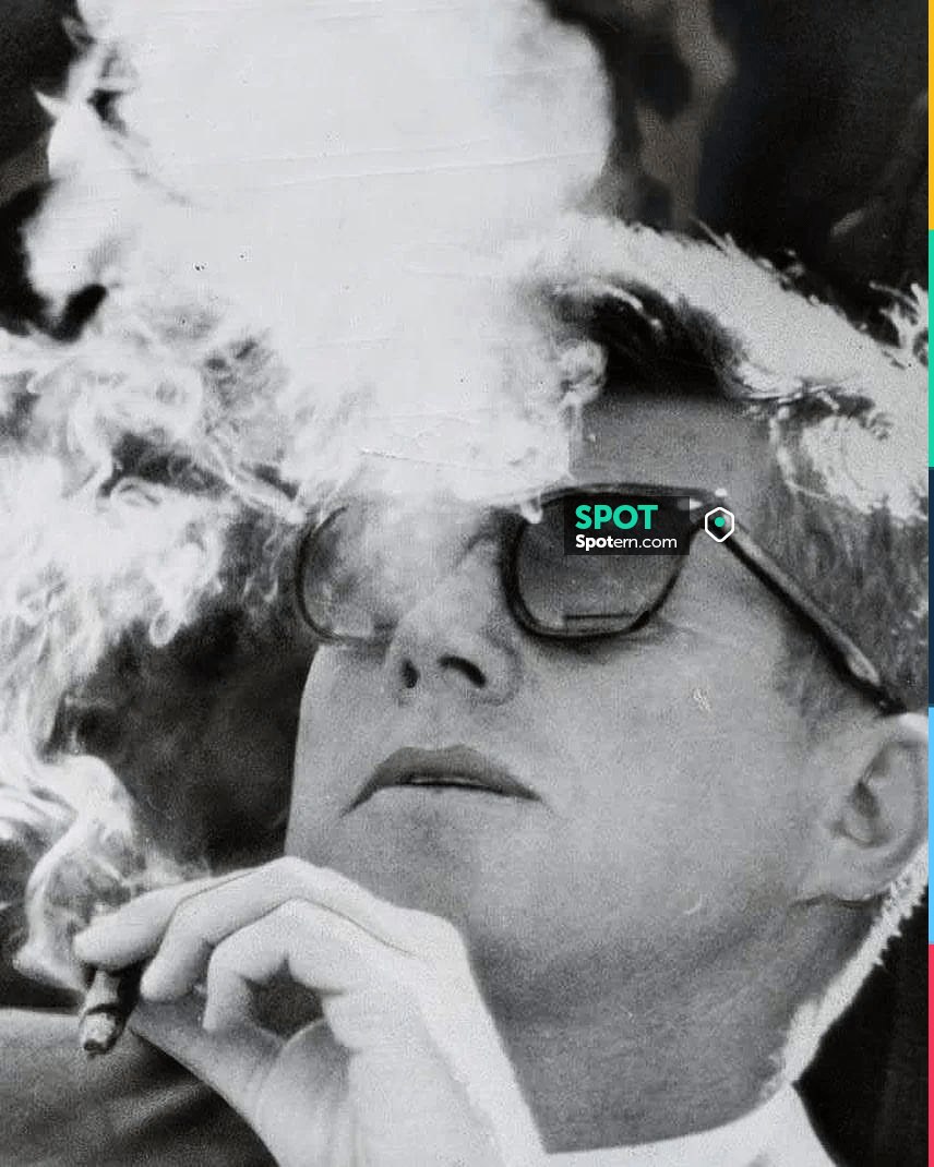 American Optical's Saratoga model sunglasses worn by John F. Kennedy on ...