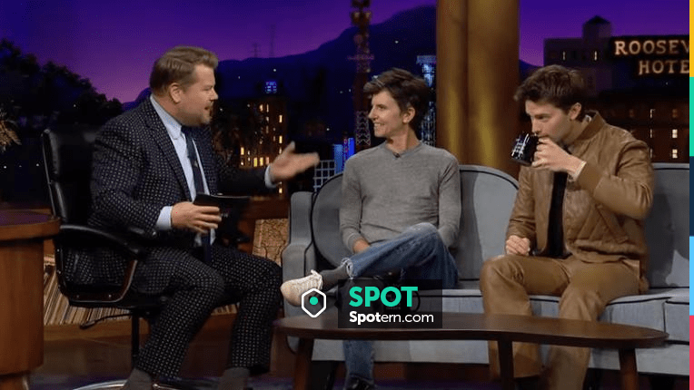 Veja sneakers in white worn by Tig Notaro as seen in The Late Late Show ...