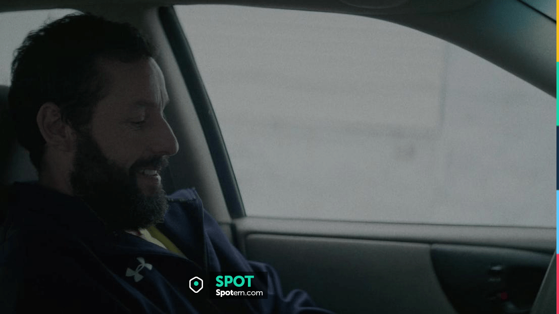 Under Armour Navy Blue Zip Jacket worn by Stanley Sugerman (Adam ...