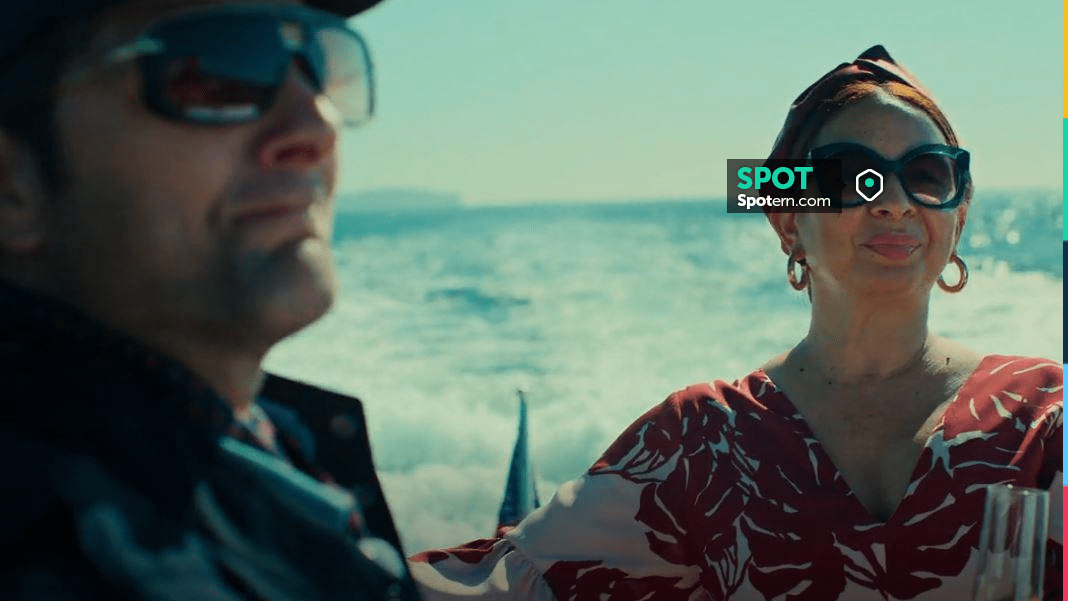 MCM Angular Butterfly Sunglasses worn by Molly Novak (Maya Rudolph) as ...