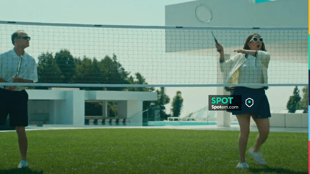 Alo Tennis Skirt in True Navy worn by Molly Novak (Maya Rudolph) as ...