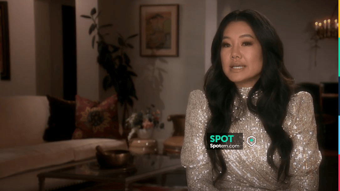 Vestido de Saylor Bianca usado por Crystal Kung Minkoff como se ve en ...