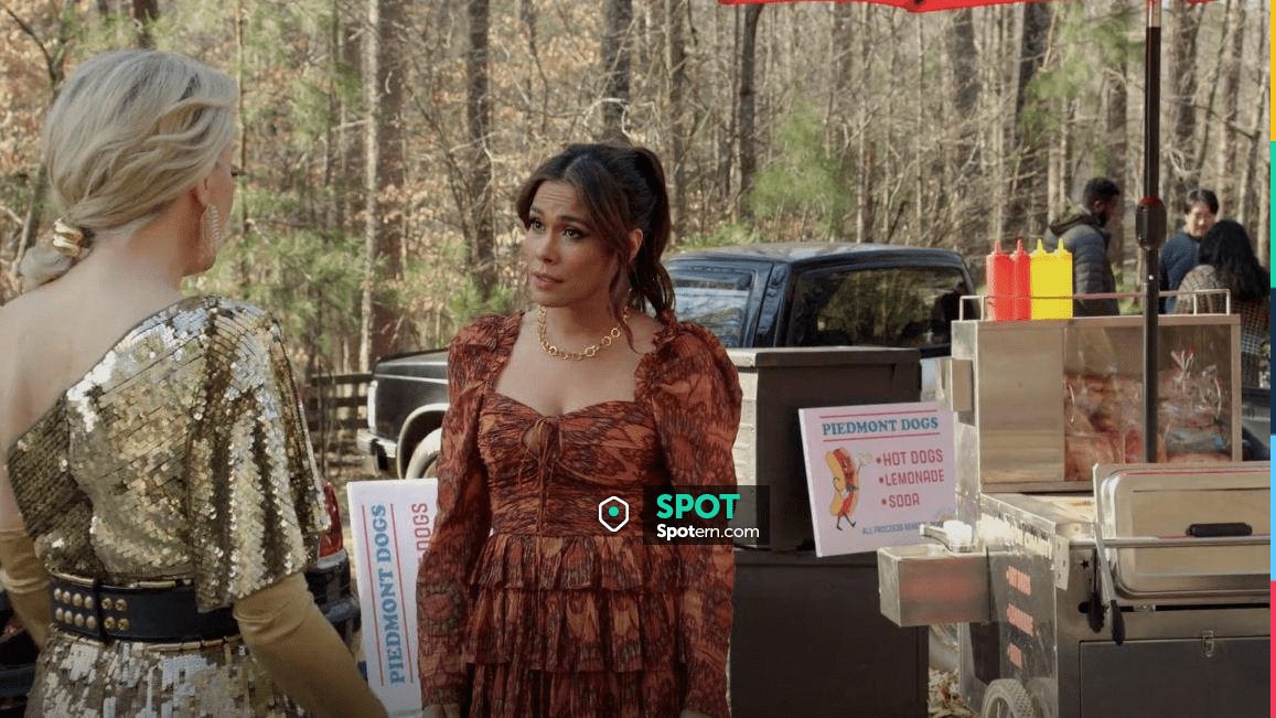 Ulla Johnson Naiya Dress worn by Cristal Carrington (Daniella Alonso ...