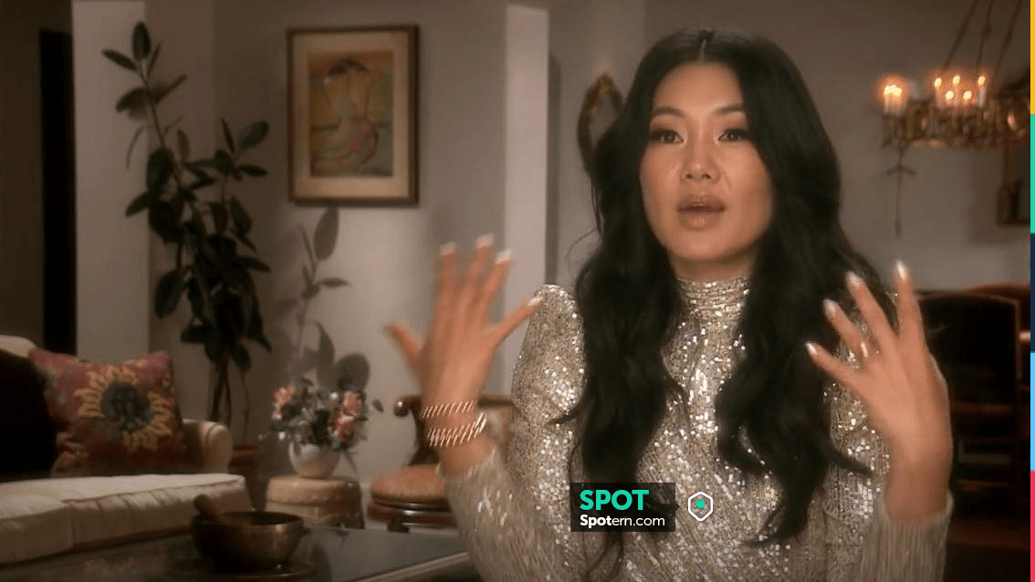 Saylor Bianca Dress worn by Crystal Kung Minkoff as seen in The Real ...
