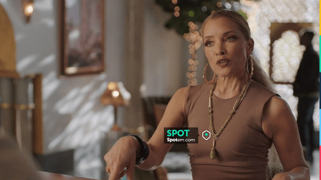 Dolce & Gabbana Robe jersey sans manches longueur mollet portée par ...