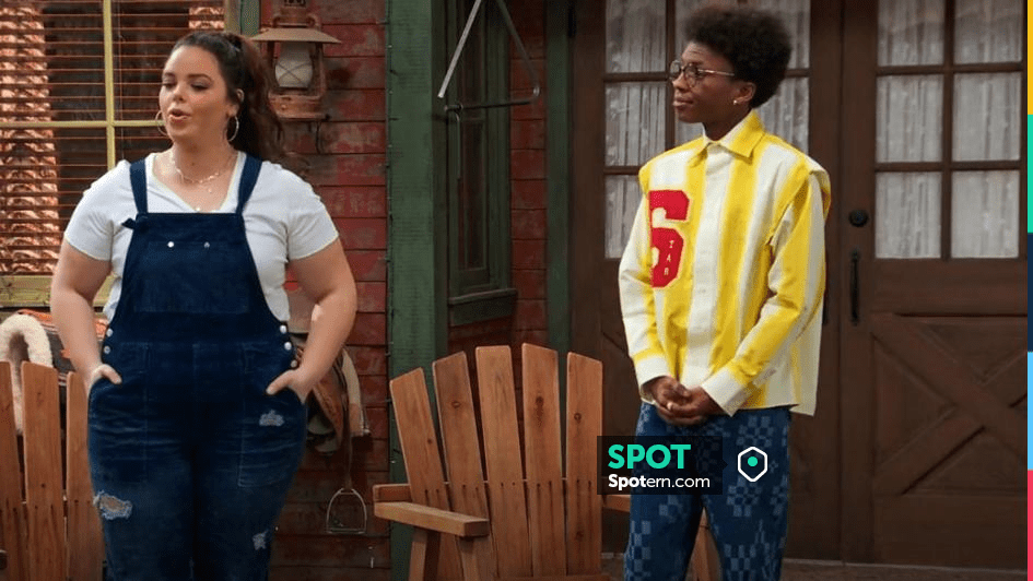 BDG Bow Fit Jean – Checkerboard Print worn by Noah Lambert (Israel ...