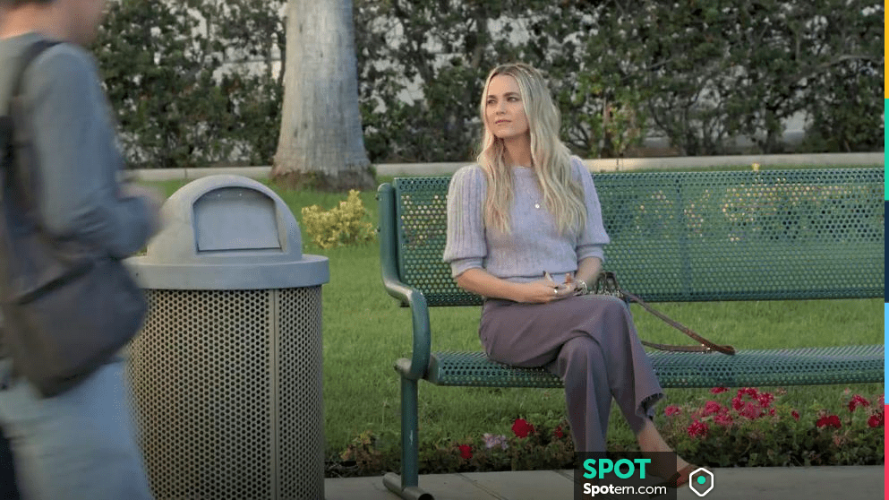 Staud Simone Leather Mules worn by Maggie (Rebecca Rittenhouse) as seen ...