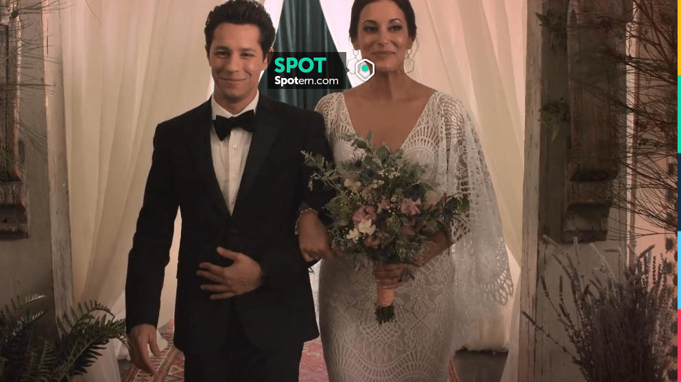 Panacea Crystal Hexagon Earrings worn by Amy (Angelique Cabral) as seen ...