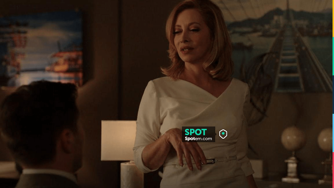 Black Halo 3/4 Sleeve Jackie O Dress worn by Laura Van Kirk (Sharon ...