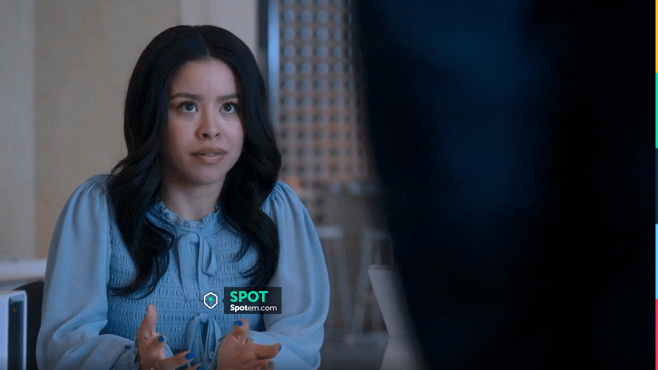 Cinq a Sept Audrina Top worn by Mariana Adams Foster (Cierra Ramirez ...