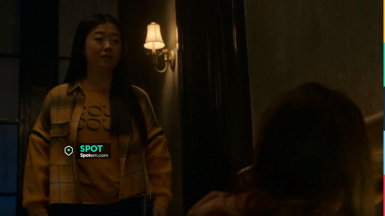 BDG Caleb Sporty Flannel Shirt worn by Alice Kwan (Sherry Cola) as seen ...