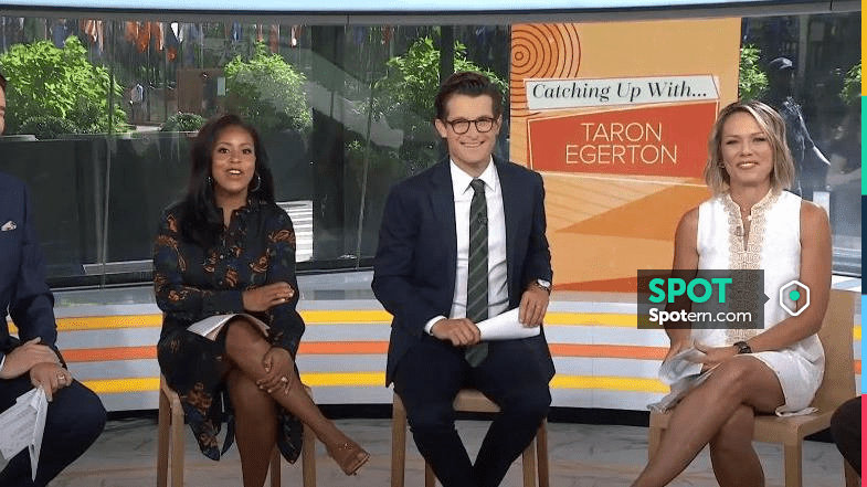 Lilly Pulitzer Jane Dress worn by Dylan Dreyer as seen in Today on 21 ...