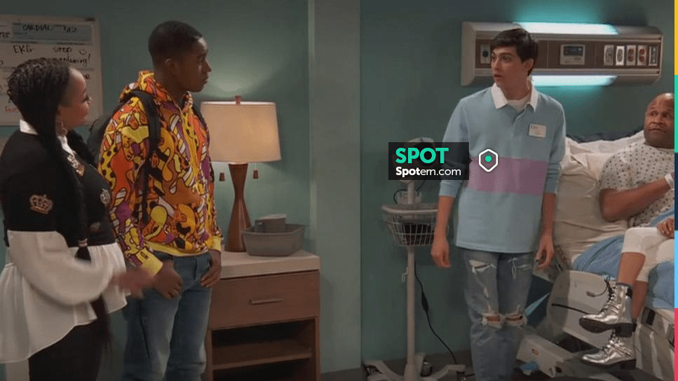 Empyre Rug­by Shirt worn by Neil (Felix Avitia) as seen in Raven's Home ...