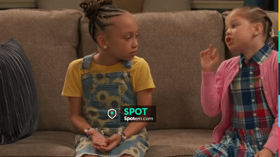 Epic Threads Daisy All Over Print Shortall worn by Alice Baxter (Mykal ...