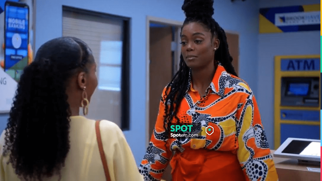 Simon Miller Dodo Shirt worn by Sabrina Hollins (Novi Brown) as seen in ...