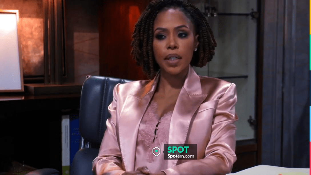 Cami NYC Brian Silk Cami Top porté par Andrea 'Andi' Barnes (KJ Smith ...