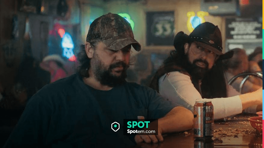 Carhartt K87 Workwear Pocket T-Shirt in Bluestone worn by Old Man (Gary ...