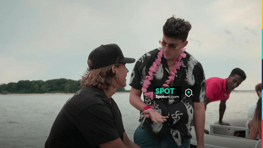 KSUBI E-Cig Resort Shirt worn by Ilan Luttway as seen in Forever Summer ...