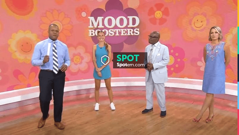 Alo Aspire Rib Tank worn by Savannah Simon as seen in Today on 04 August 2022 | Spotern