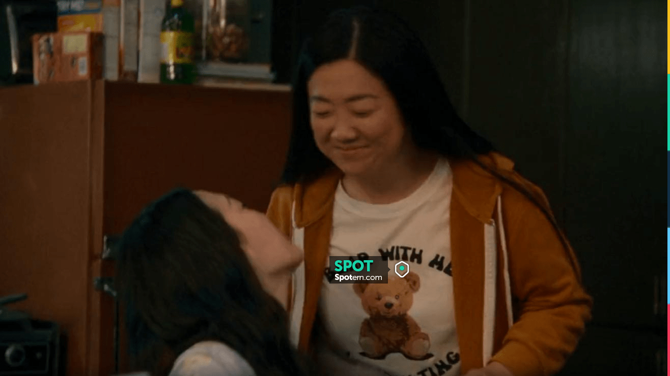 Forever 21 Organically Grown Cotton Bear Tee worn by Alice Kwan (Sherry ...