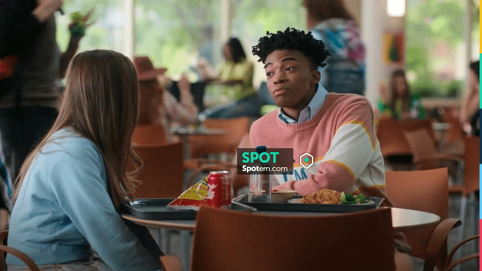 Gyles and George I'm a Luxury Sweater worn by Ben Wheeler (Jonas Dylan ...