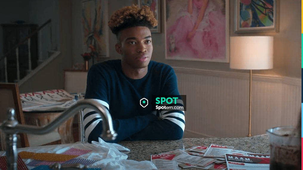 J Crew Cotton Crewneck Sweater worn by Ben Wheeler(Jonas Dylan Allen) as seen in First Kill ...