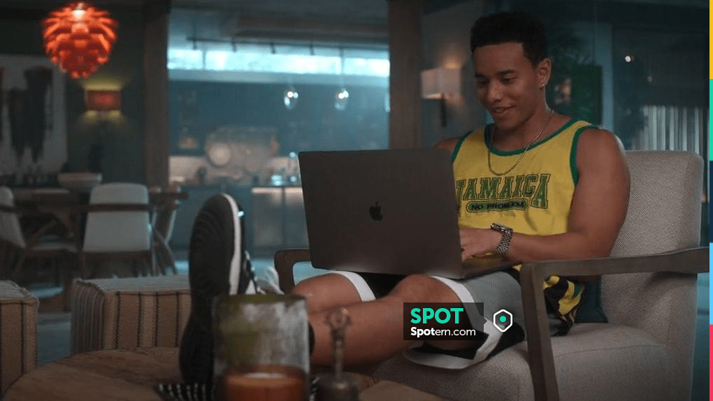 Rokit Colorblocked Mesh Shorts worn by Apollo Burns(Dominic Goodman) as ...