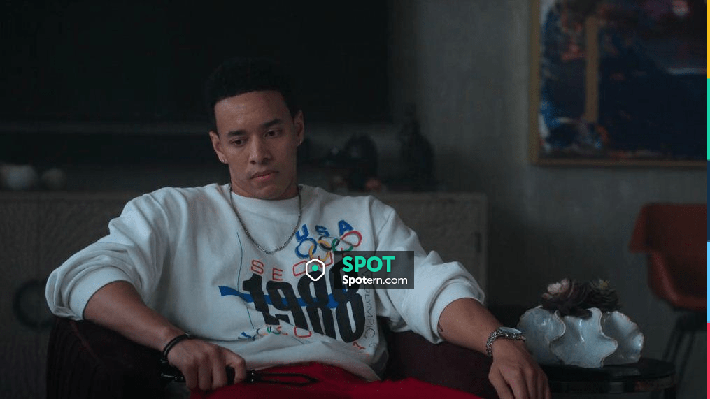 Vintage 1988 USA South Korea Olympics Sweatshirt worn by Apollo Burns ...