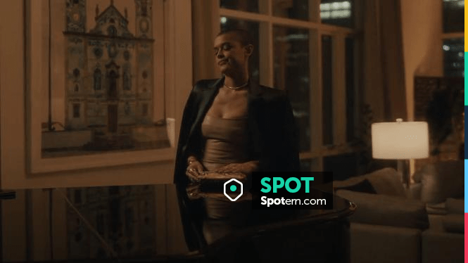 Tyler Ellis Lily Marbled Clutch Bag worn by Julien Calloway (Jordan ...