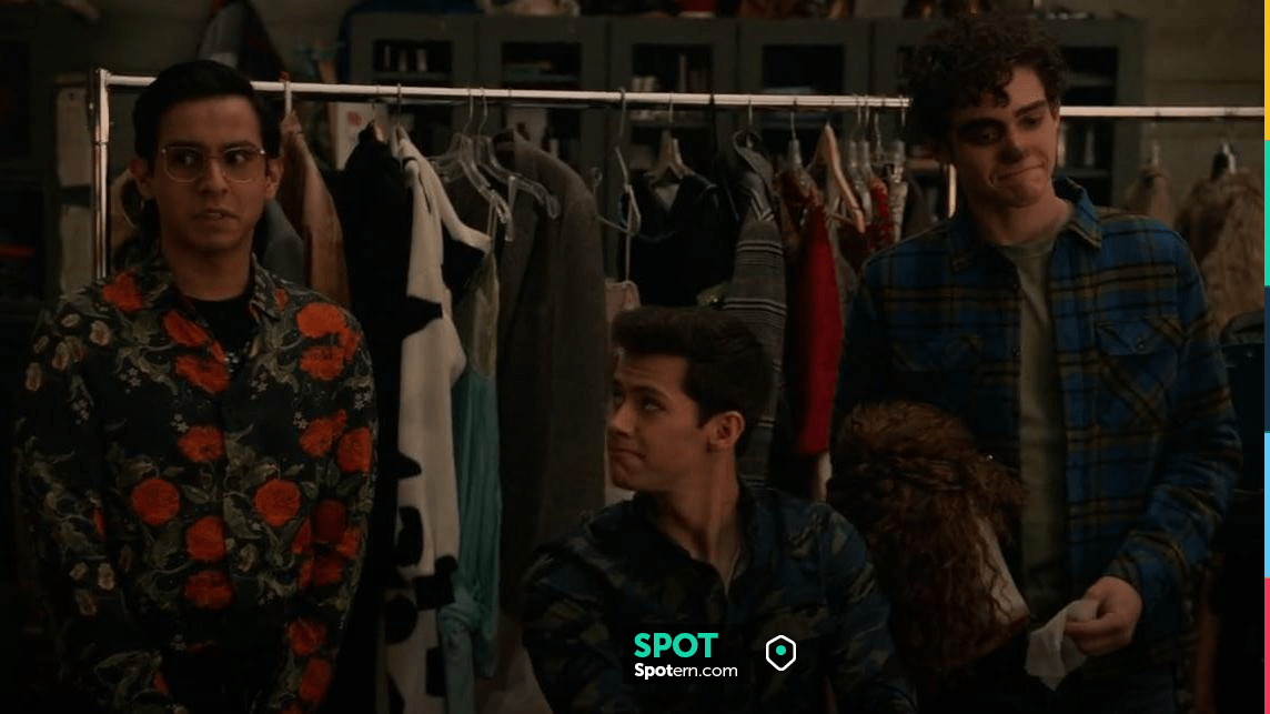 Levis Newski Camouflage Shirt worn by EJ (Matt Cornett) as seen in High ...