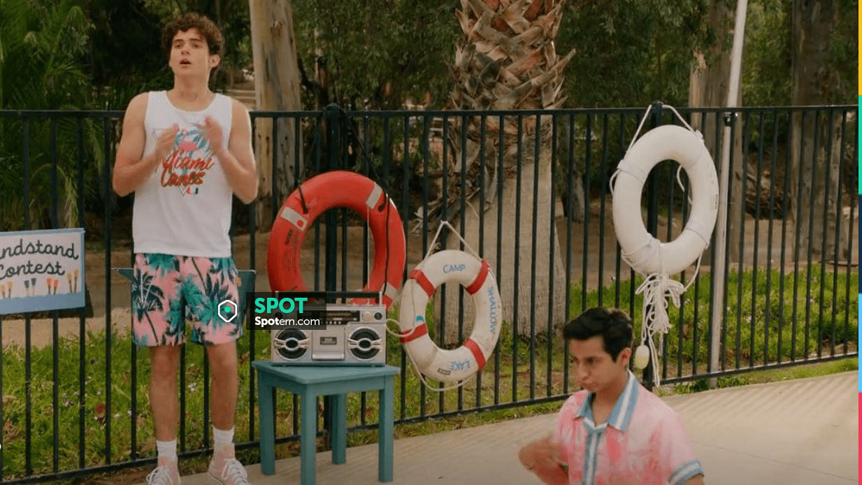 The Season Essentials Swim Trunks worn by Ricky (Joshua Bassett) as ...