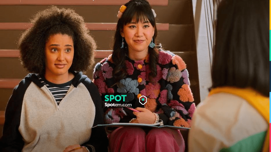 3D Fleece Cardigan worn by Eleanor Wong (Ramona Young) as seen in Never ...