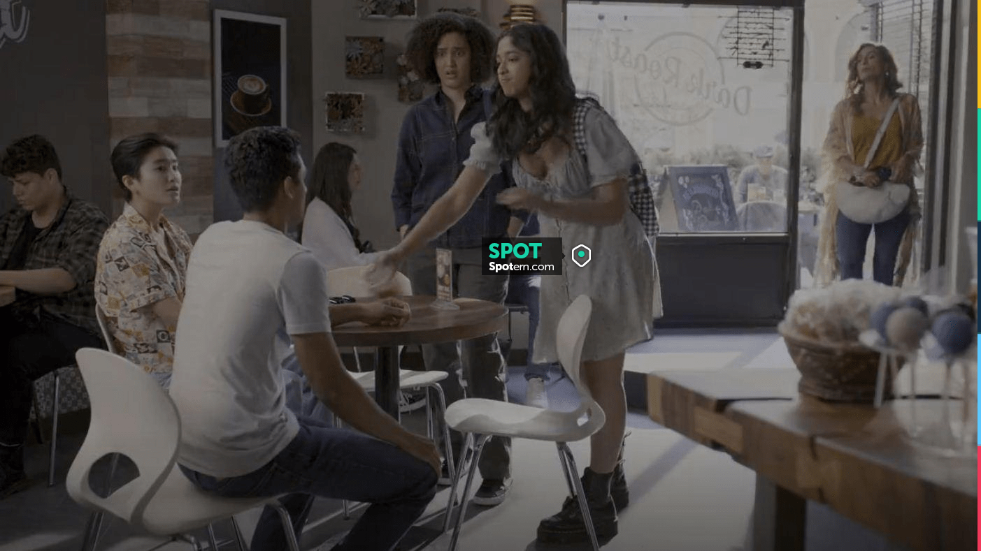 Urban Outfitters Persephone Mini Dress worn by Devi Vishwakumar ...