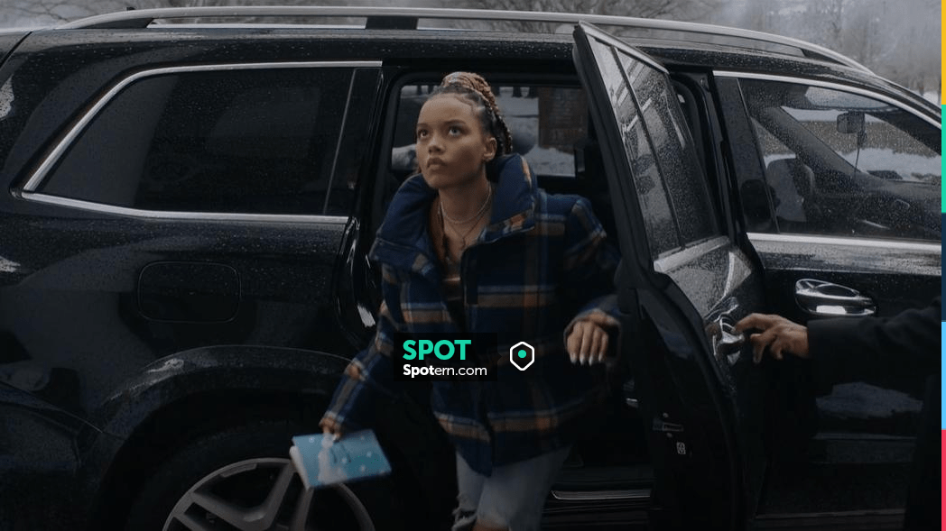 Penfield Wyeford Check Jacket worn by Zoya Lott (Whitney Peak) as seen ...