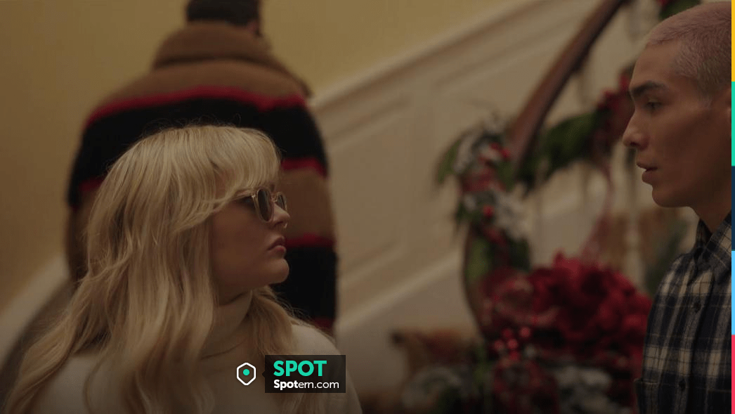 Rosetta Getty Turtle­neck Sweater worn by Audrey Hope (Emily Alyn Lind ...