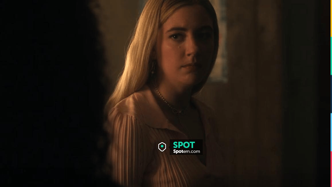 Jonathan Simkhai Pleat­ed Sweater worn by Kelly Beasley (Mallory ...