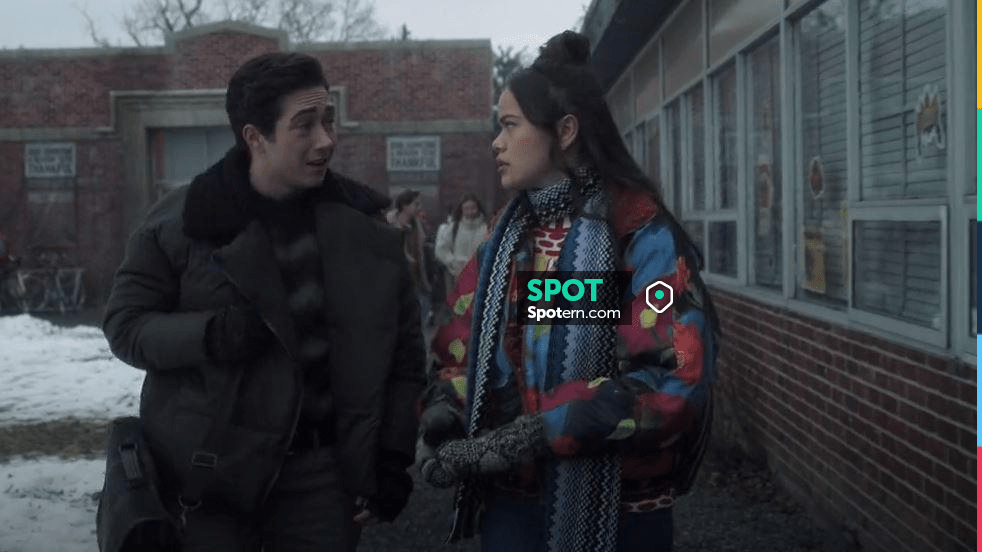 Sea Bette Crochet Puffer Jacket worn by Minnie 'Mouse' Honrada (Malia ...