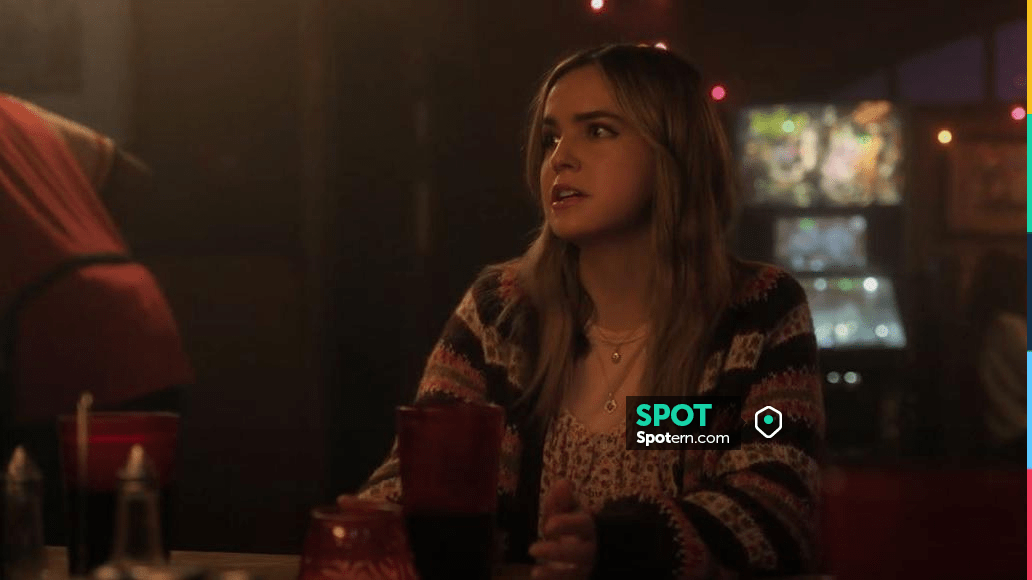 The Great The Loom Cardigan in Rosehip worn by Imogen Adams (Bailee ...