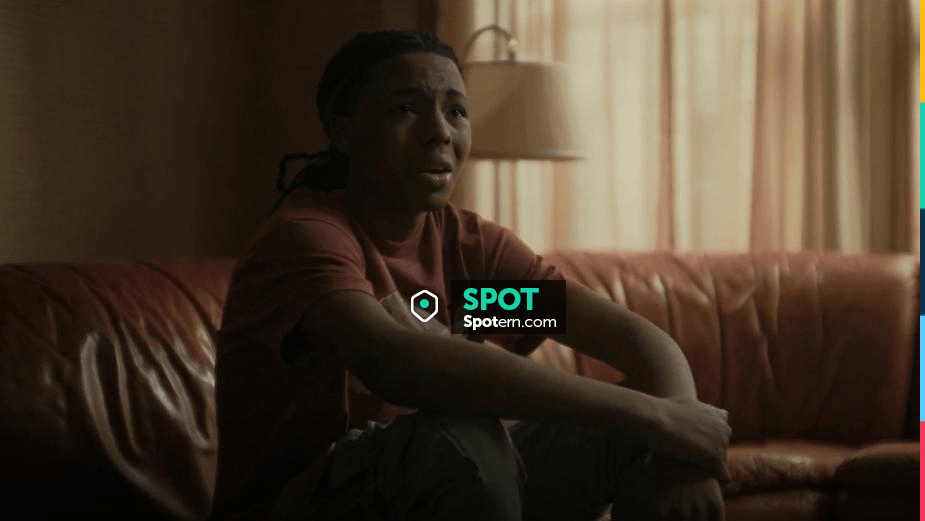 Palm Angels Bear Printed Crewneck T-Shirt worn by Jake (Michael Epps ...