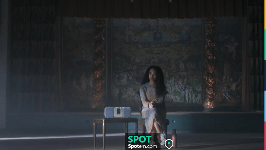 Hoff Pearl Sneak­er worn by Faran Bryant (Zaria Simone) as seen in ...