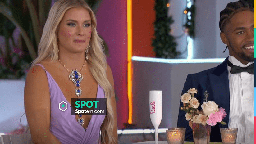 Trendyol Knot Front Maxi Vestido usado por Deborah Chubb como se ve en ...