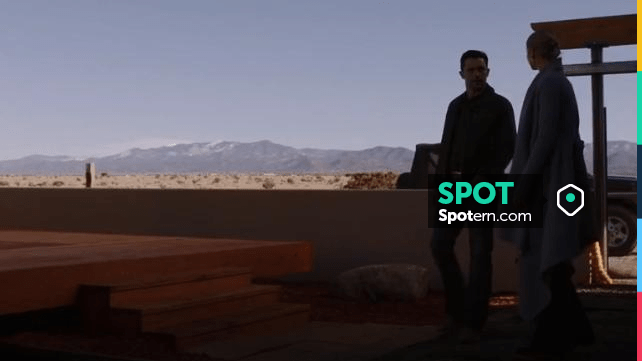 Norma Kamali Un­even Blan­ket Coat worn by Isobel Evans (Lily Cowles ...