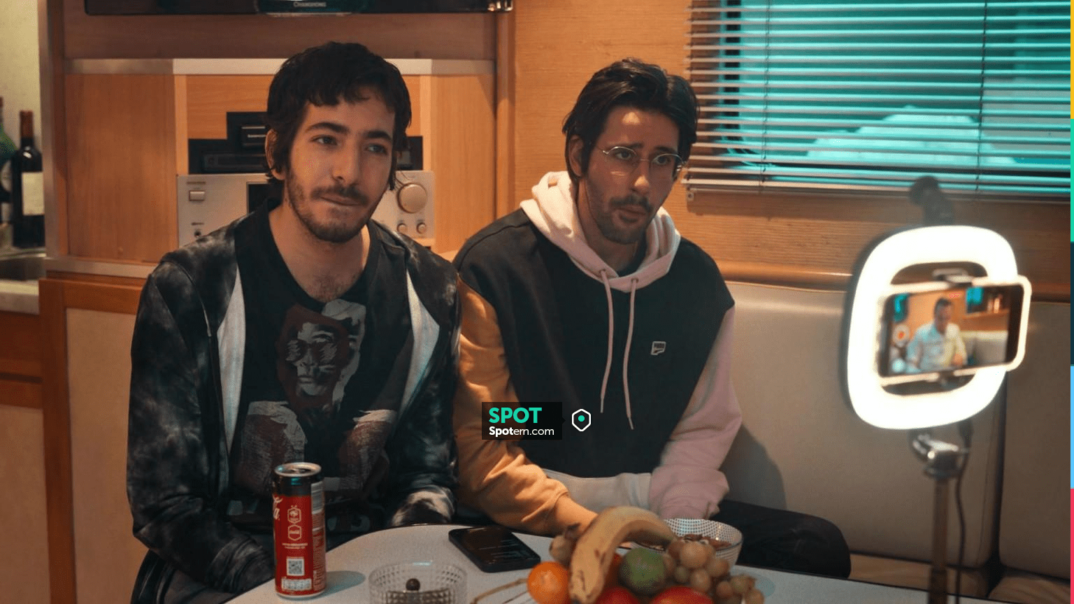 Puma Color Block hoodie worn by Gottfried Fan (Clément Métayer) as seen ...